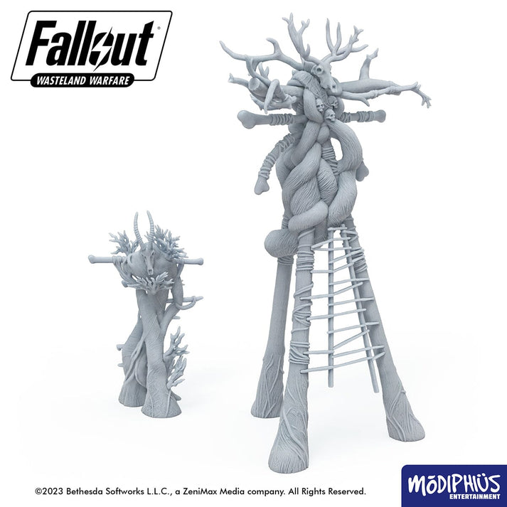 Fallout: Wasteland Warfare - Print at Home - Cult of the Mothman Altar ...