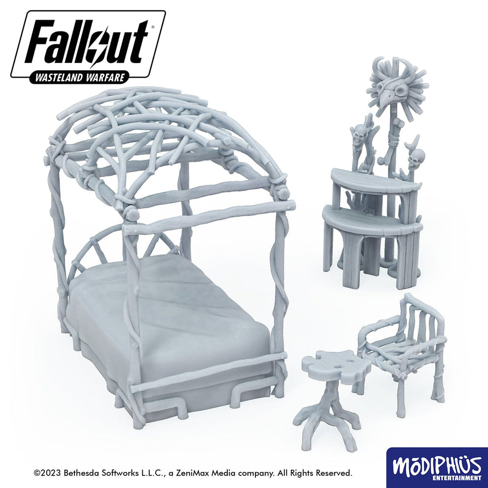 Fallout: Wasteland Warfare - Print at Home - Cult of the Mothman Altar ...