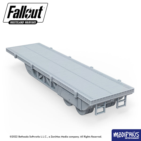 Fallout: Wasteland Warfare - Print at Home - Flatbed Truck STL ...