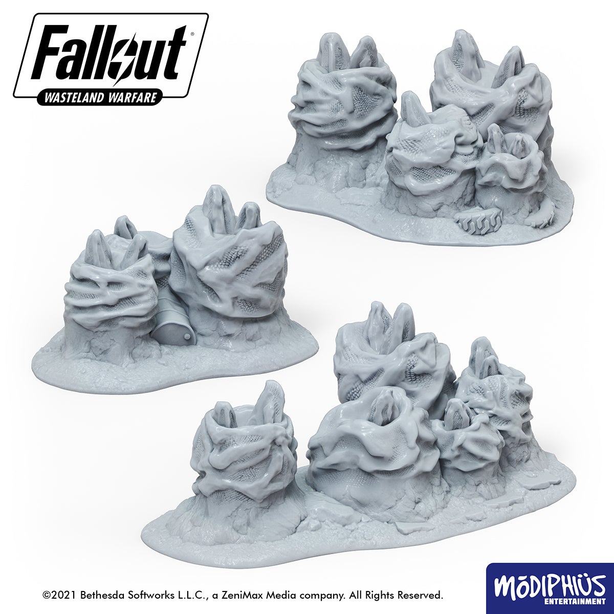 Fallout: Wasteland Warfare - Print at Home - Stingwing Nests STL ...