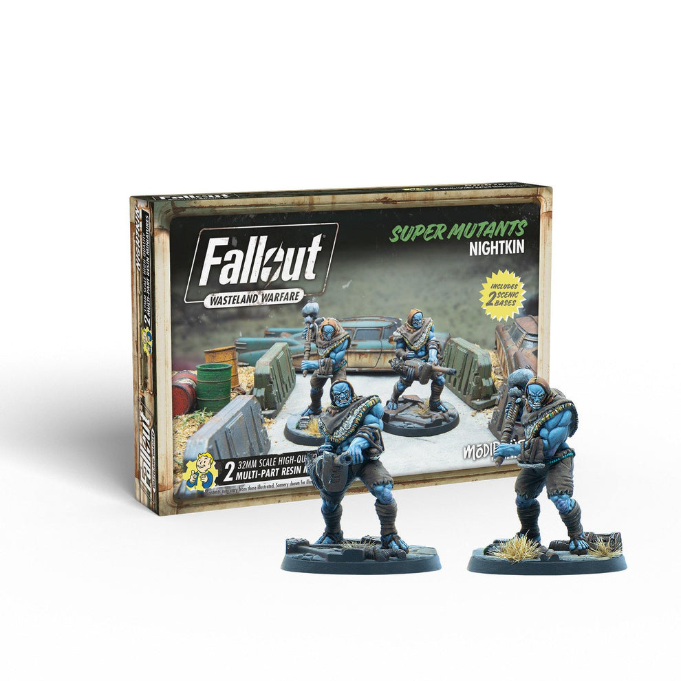 Nightkin Fallout Miniatures: Wasteland Warfare – Modiphius Entertainment