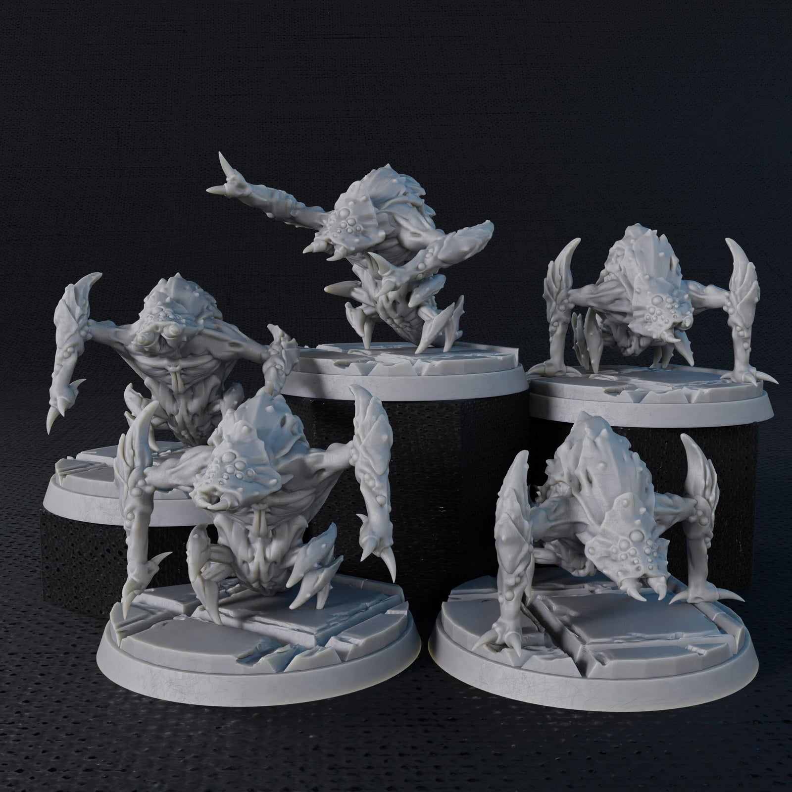 Five Parsecs From Home: Titan Forge Vent Crawler Bundle - STL