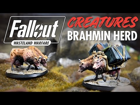Fallout: Wasteland Warfare - Creatures: Brahmin Herd – Modiphius ...