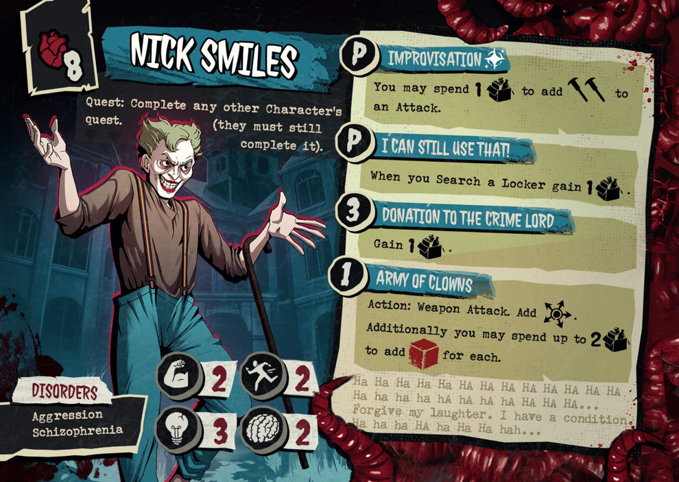 Lobotomy 2 Expansion - Villain Ward – Modiphius Entertainment