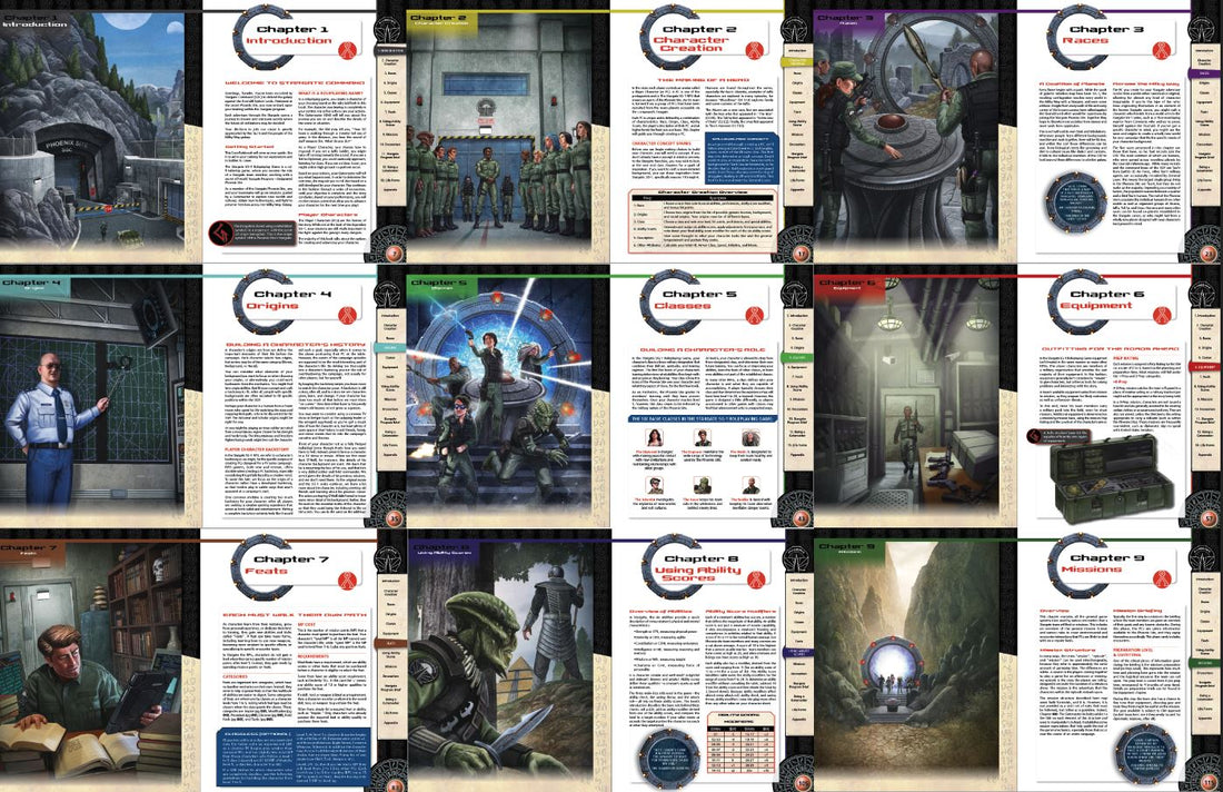 Stargate SG-1 Roleplaying Game Core Rulebook – Modiphius Entertainment